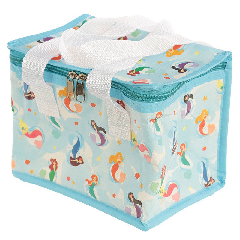 Personalised Mermaid Insulated Lunch Bag for children & adults, School ...